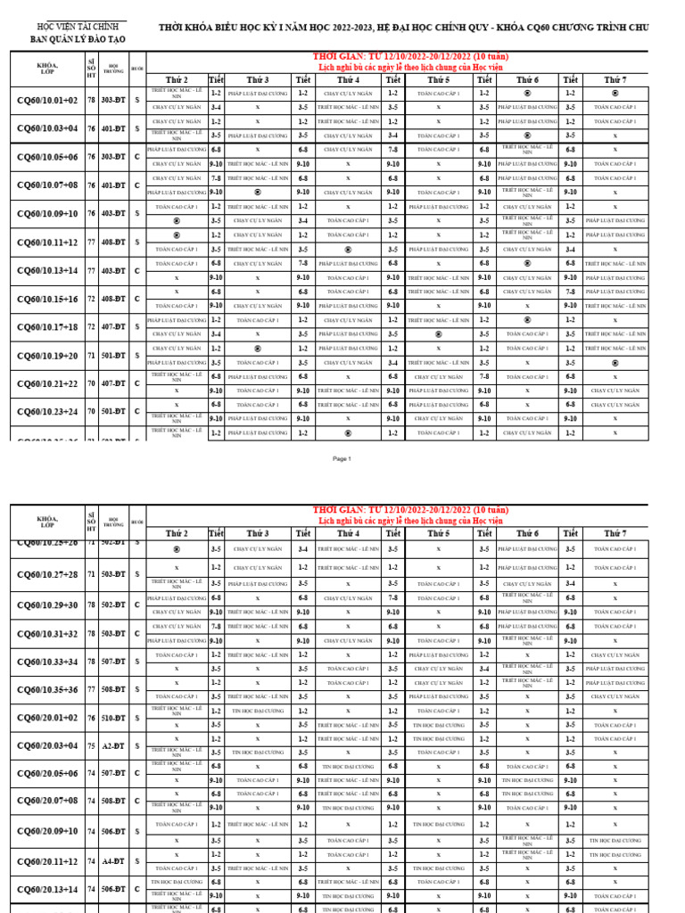TKB - 2022-2023-HK1 CQ60 Chuan | PDF