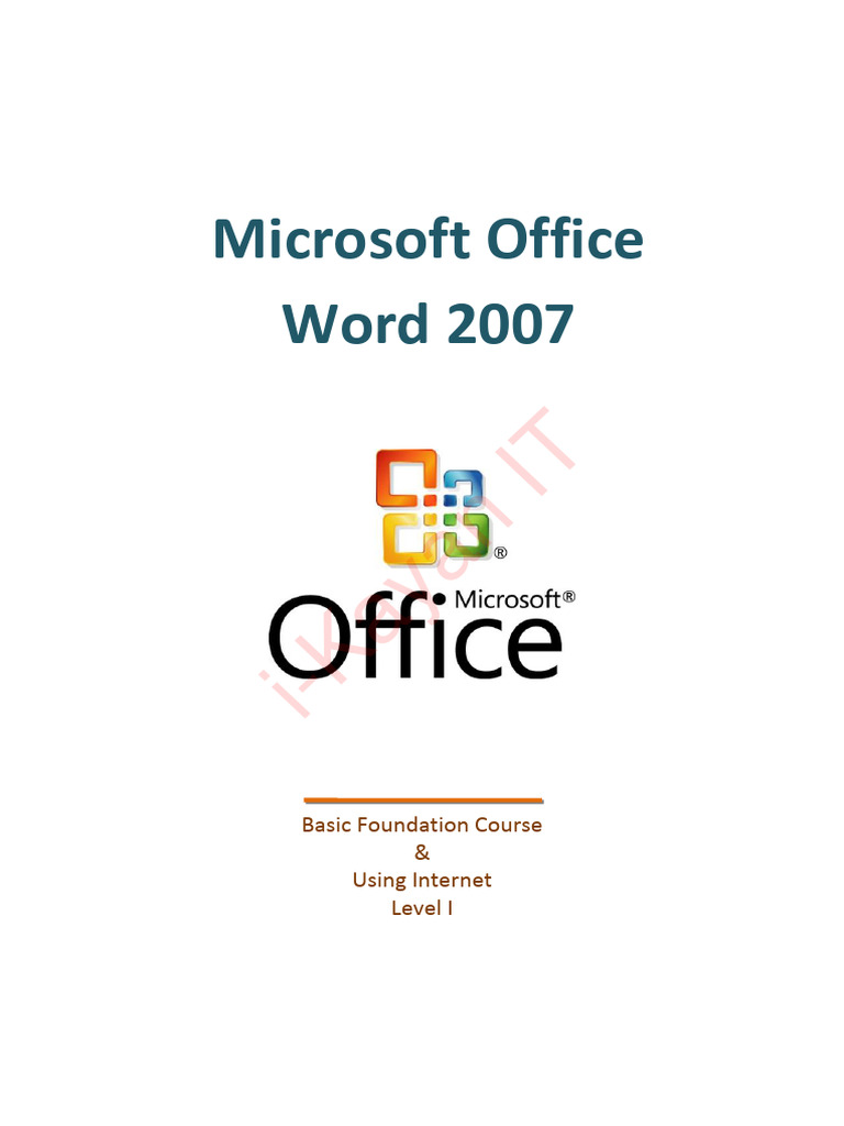B1-02 Microsoft Word 2007 | PDF