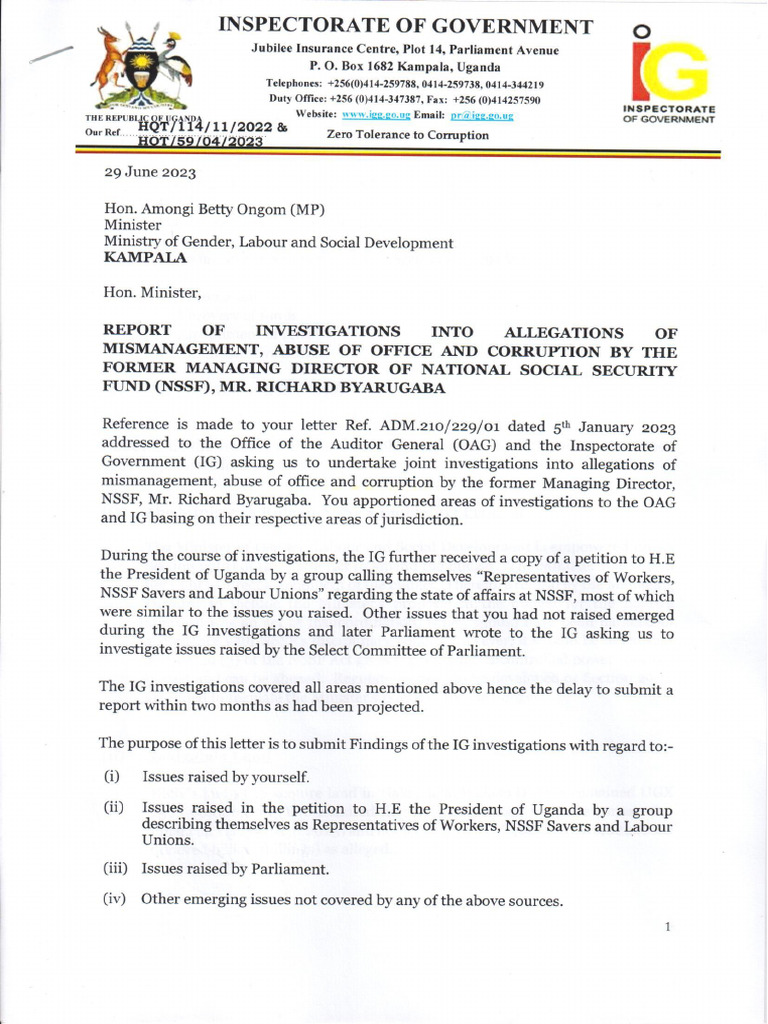 NSSF Report - A Summary 1 zhH4ZmV | PDF | Smart Card | Budget