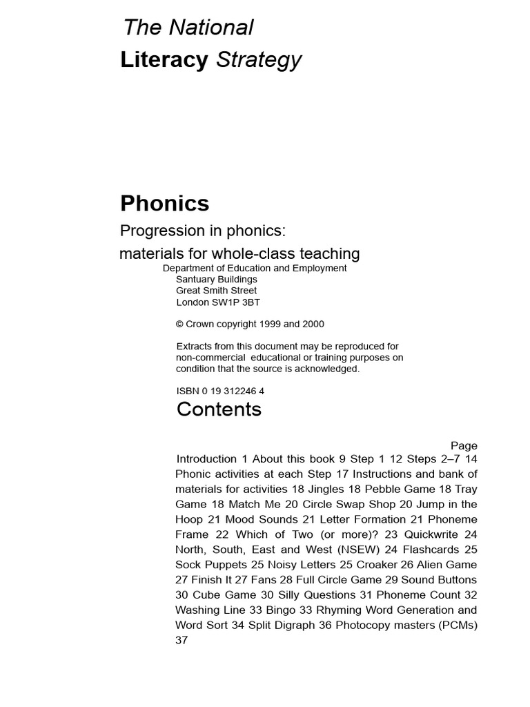 Phonics (Games Book) | PDF | Phonics | Phoneme