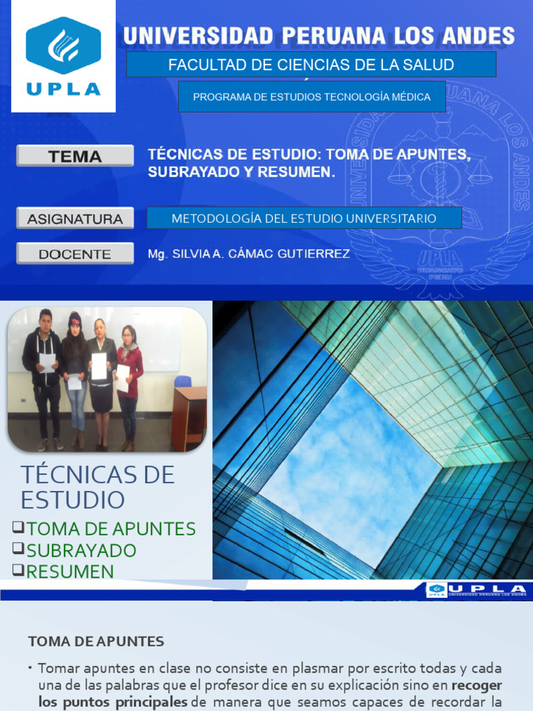 Técnicas de Estudio Enf. | PDF | Los símbolos | Maestros