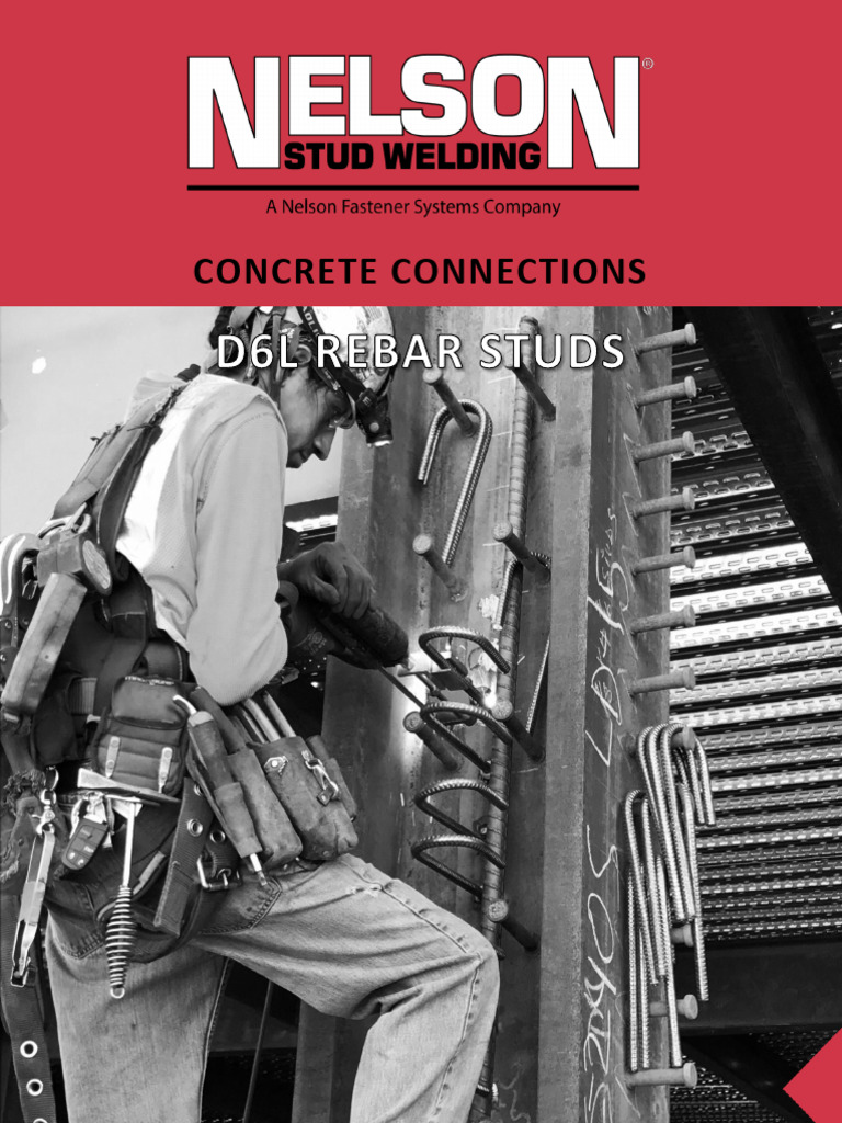 Nelson Fastener Systems d6l Rebar Studs | PDF | Welding | Construction