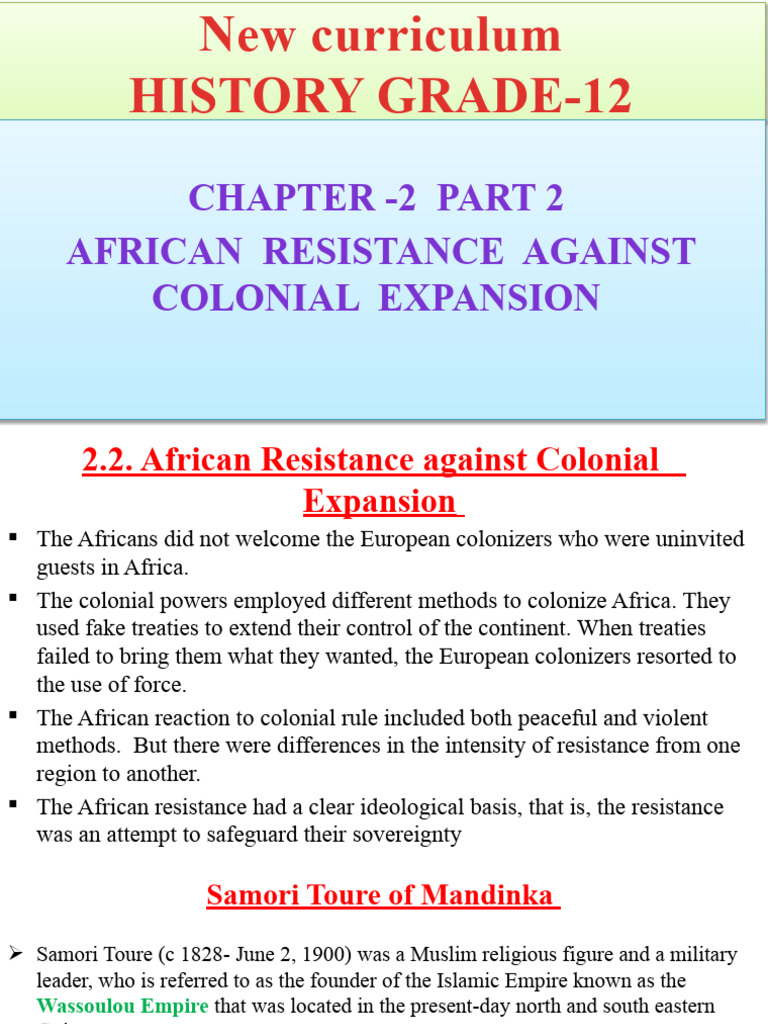 @TMHRT - Minister History Grade 12 Cha 2 Part 2 | PDF | History