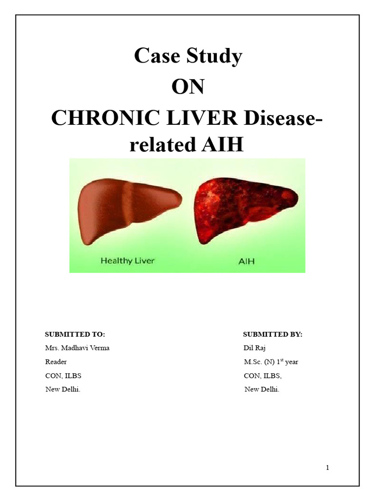 Case Study CLD Related AIH | PDF | Hepatitis | Autoimmune Disease