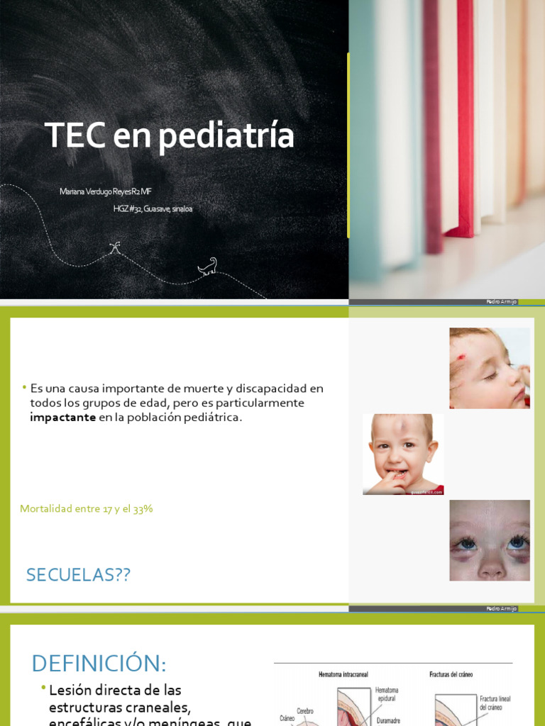 TEC en Pediatria | PDF | Dolor de cabeza | Coma