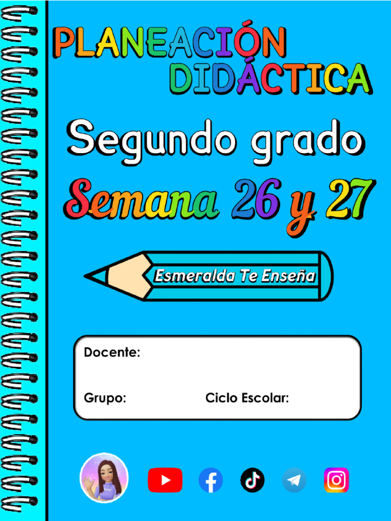 ? 2° S26 S27 PLANEACIÓN DIDÁCTICA ? Esmeralda Te Enseña ? | PDF | Mediación | Evaluación