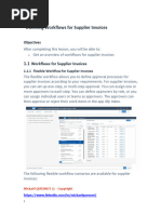 AP Invoice Approval Workflow in Oracle Fusion | PDF