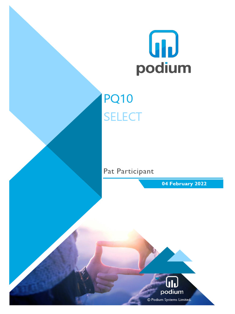 Pq10 Select | PDF | Extraversion And Introversion | Creativity