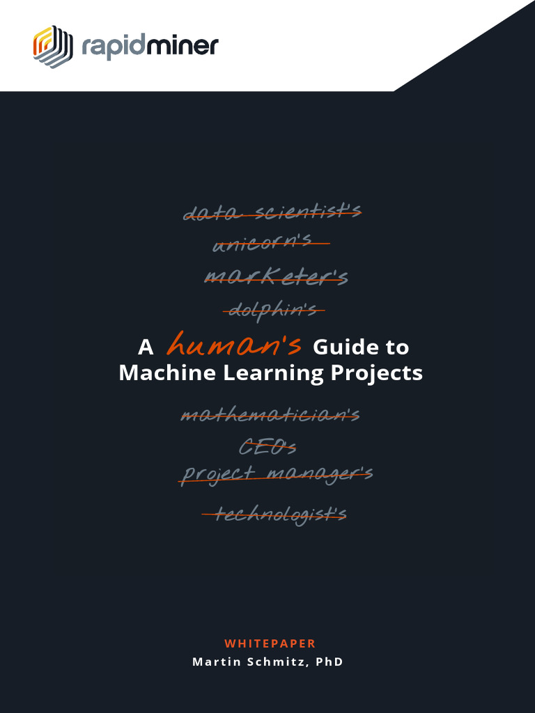 RapidMiner - Humans Guide ML V2 | PDF | Machine Learning | Type I And ...