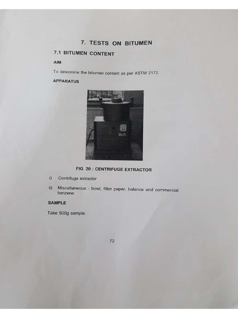 CMT NOTES (Bitumen Test, Aggregate Tests and Soil) | PDF