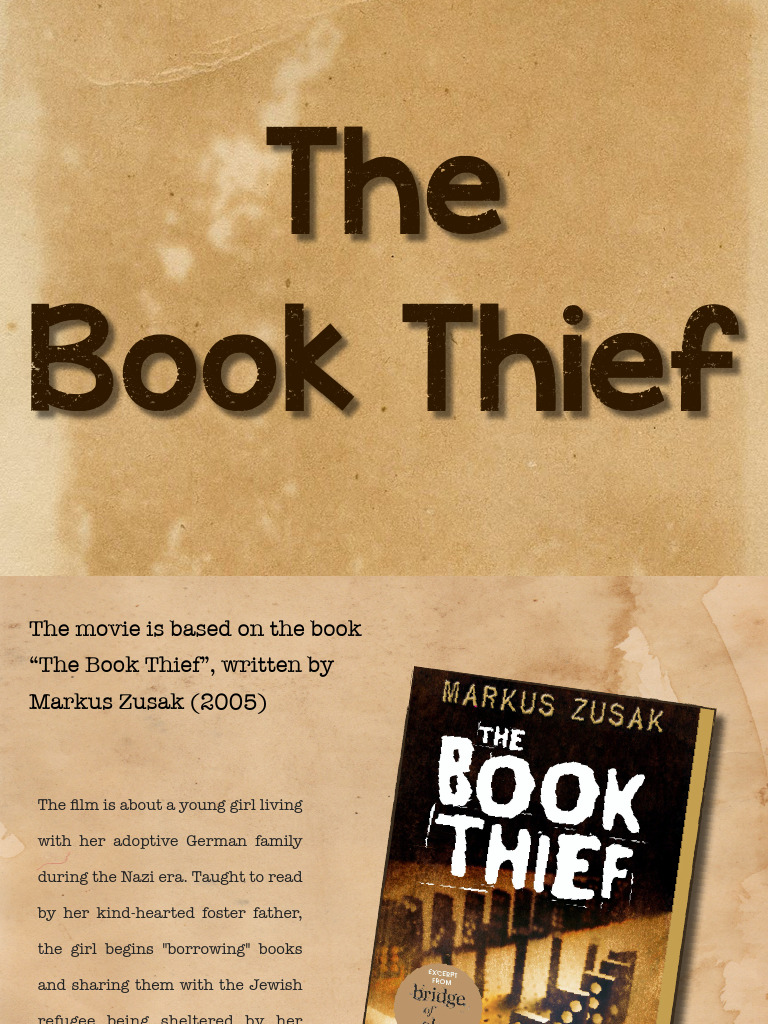 The Book Thief Intro | PDF | Nazi Germany | Nazism