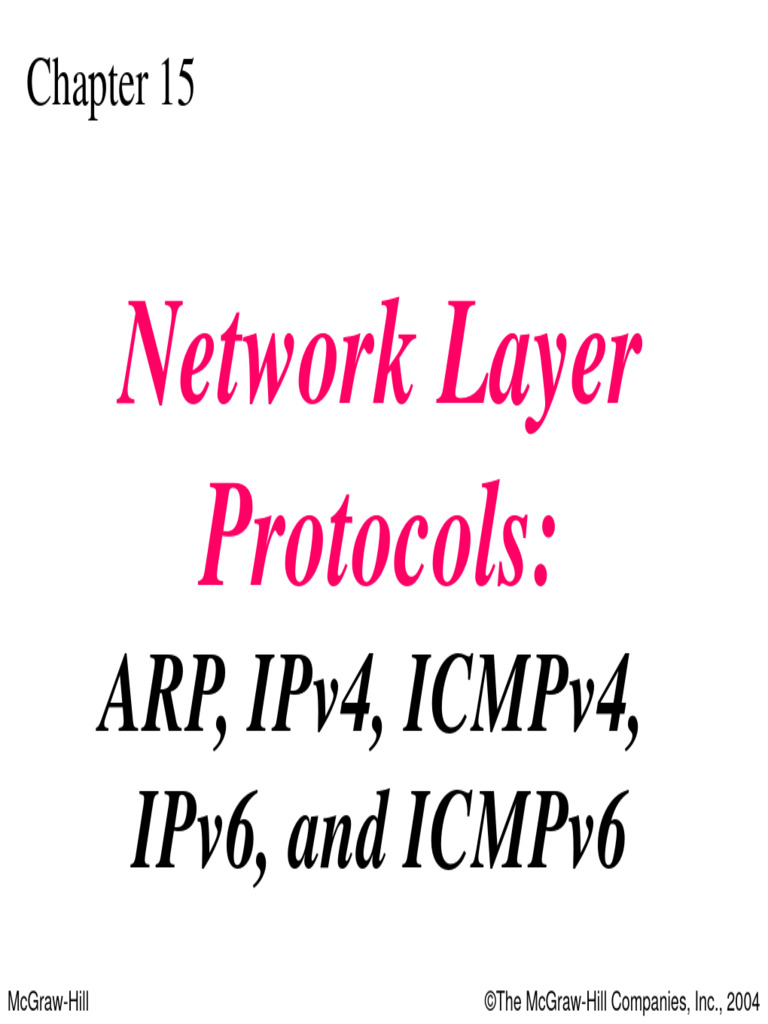 ch_20 | Download Free PDF | Internet Protocols | I Pv6
