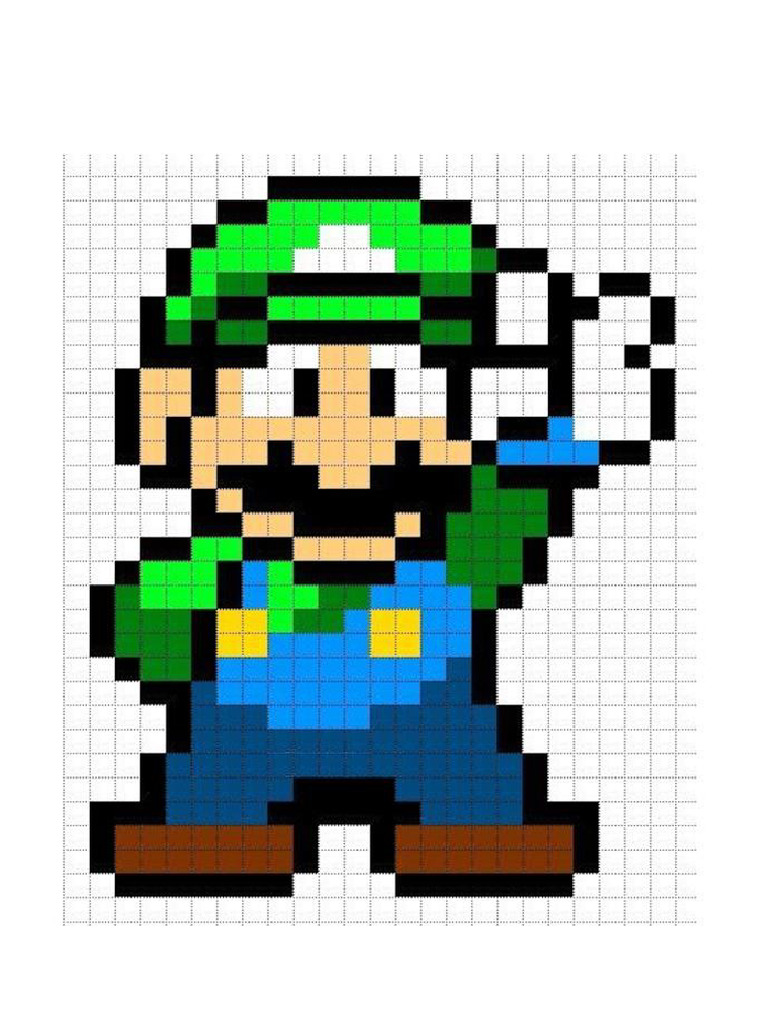 Pixel Art Mario Pdf