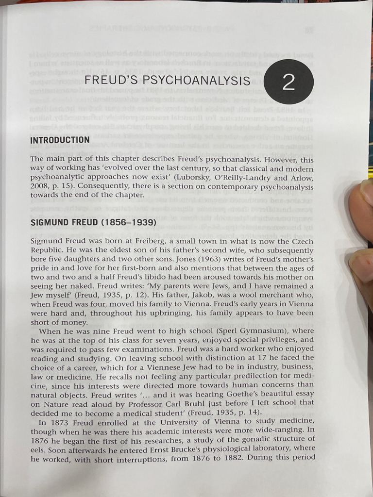 Counselling Freud Psychoanalysis | PDF