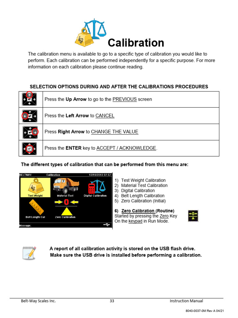 CALIBRATION | PDF | Calibration | Pound (Mass)