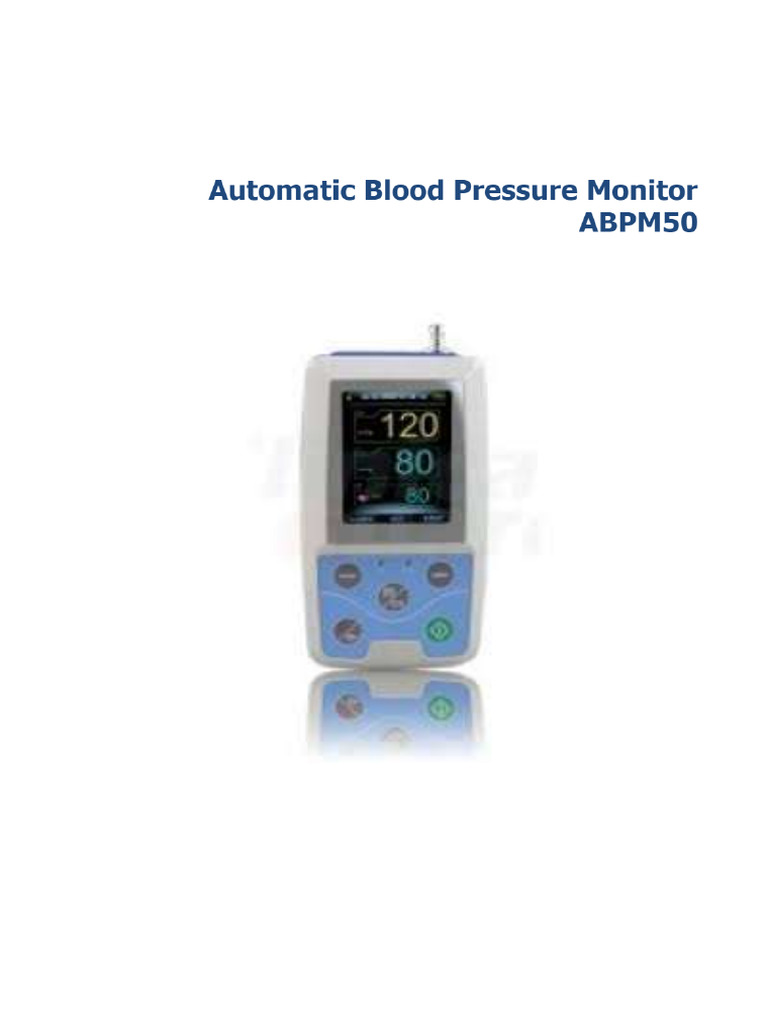 Manual Holter Contec ABPM50 | PDF