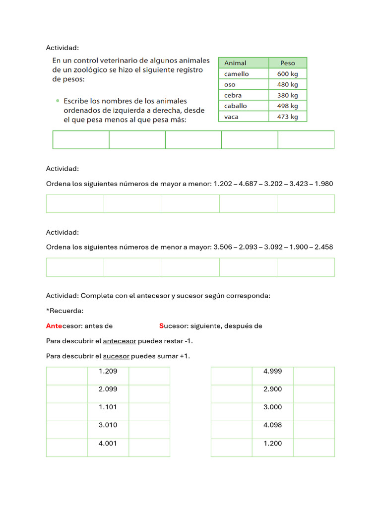 Guía Matemáticas 3 Básico Pdf