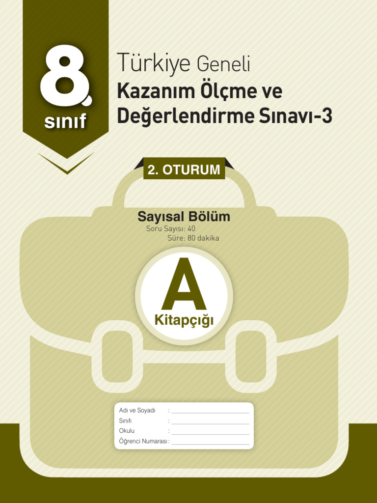 8a-2 - TG-3 - 2022 - Sayisal | PDF