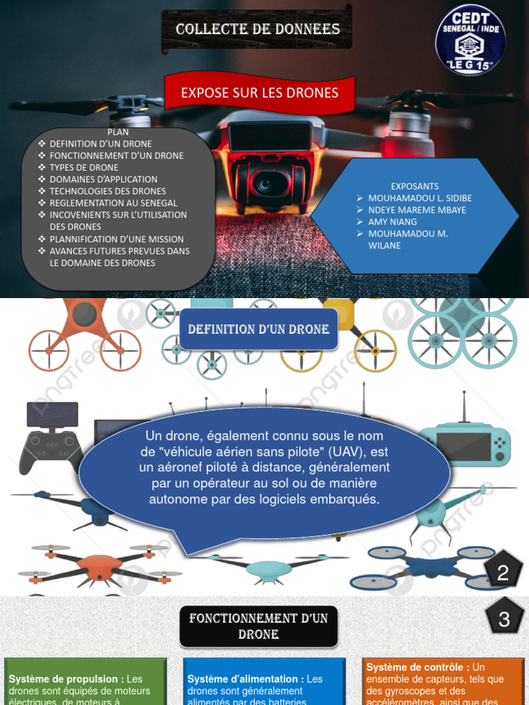 Présentation 1 | PDF | Drone | Surveillance