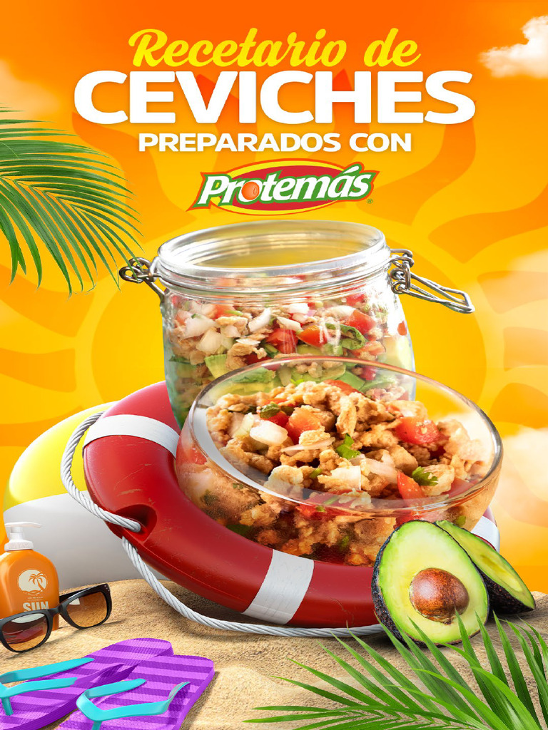 Recetario Protemás Ceviches | PDF