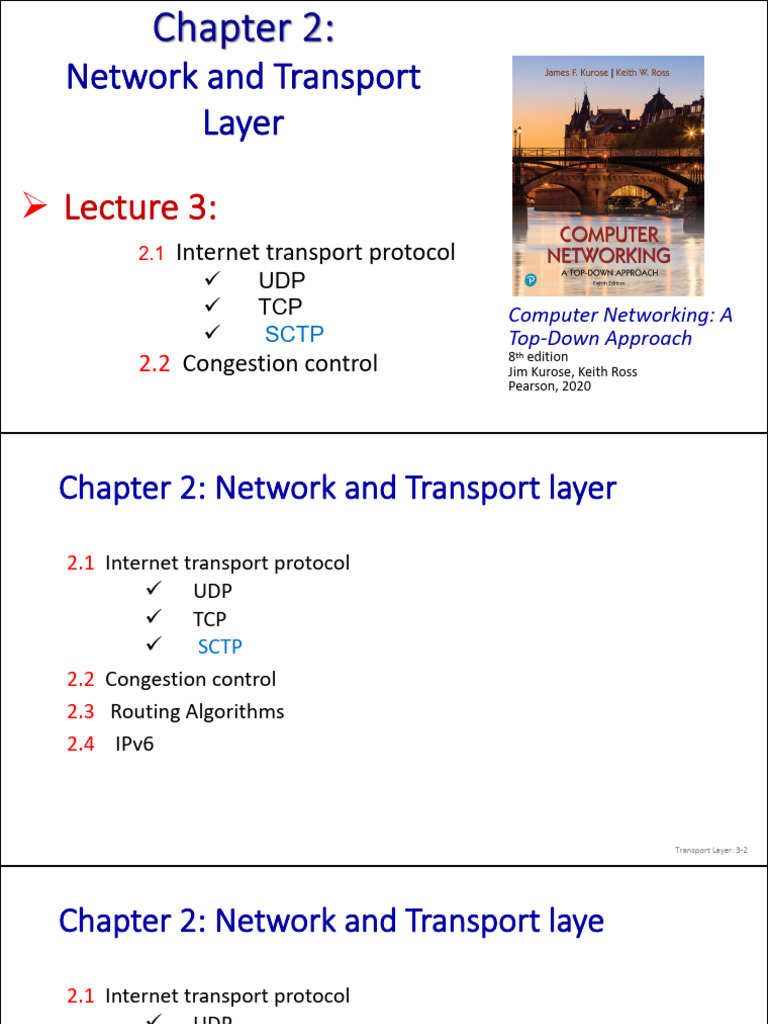 Chapter - 2 Lec 3&4 | PDF | Transmission Control Protocol | Internet Protocol Suite