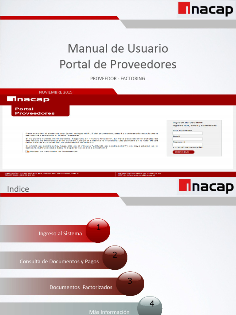 Manual de Uso Portal de Proveedores | PDF | Contraseña | Software