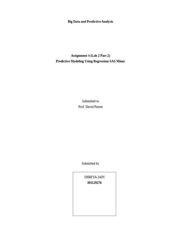Lab 2 Part 2 W21 Regression | PDF | Regression Analysis | Statistics