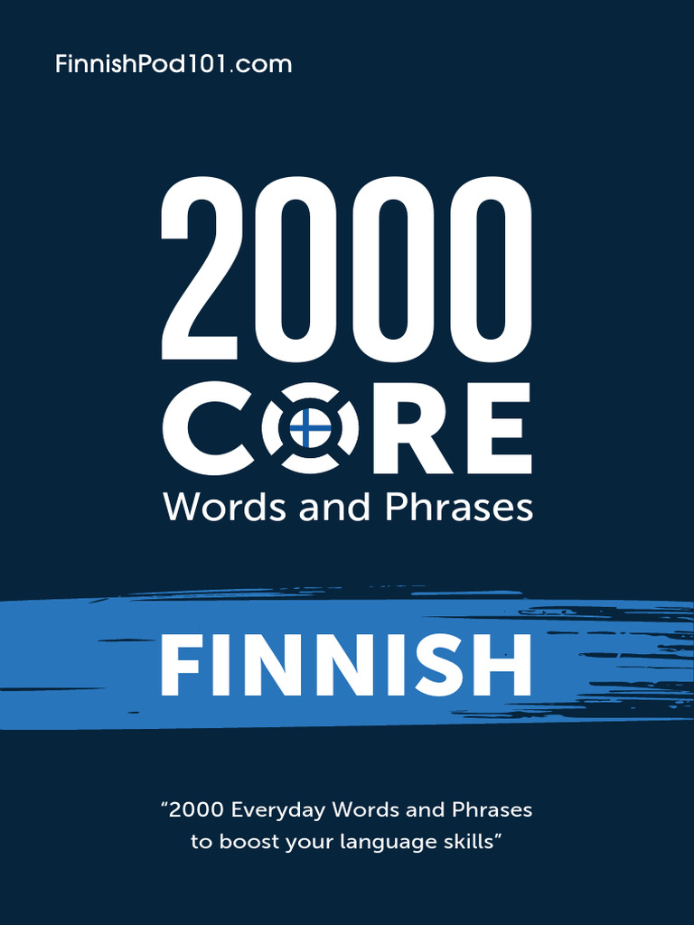 Finnish CORE2000 | PDF