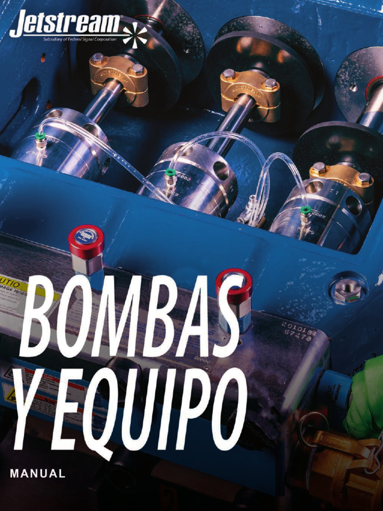 Jetstream Brochure-PumpsAndUnits es-LA | PDF | Rodamiento (Mecánico) | Agua