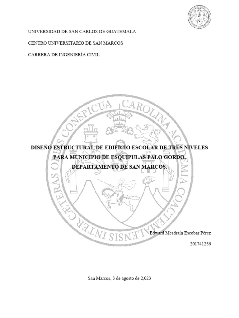 Anteproyecto Edificio Escolar | PDF | Fotovoltaica | Energía solar
