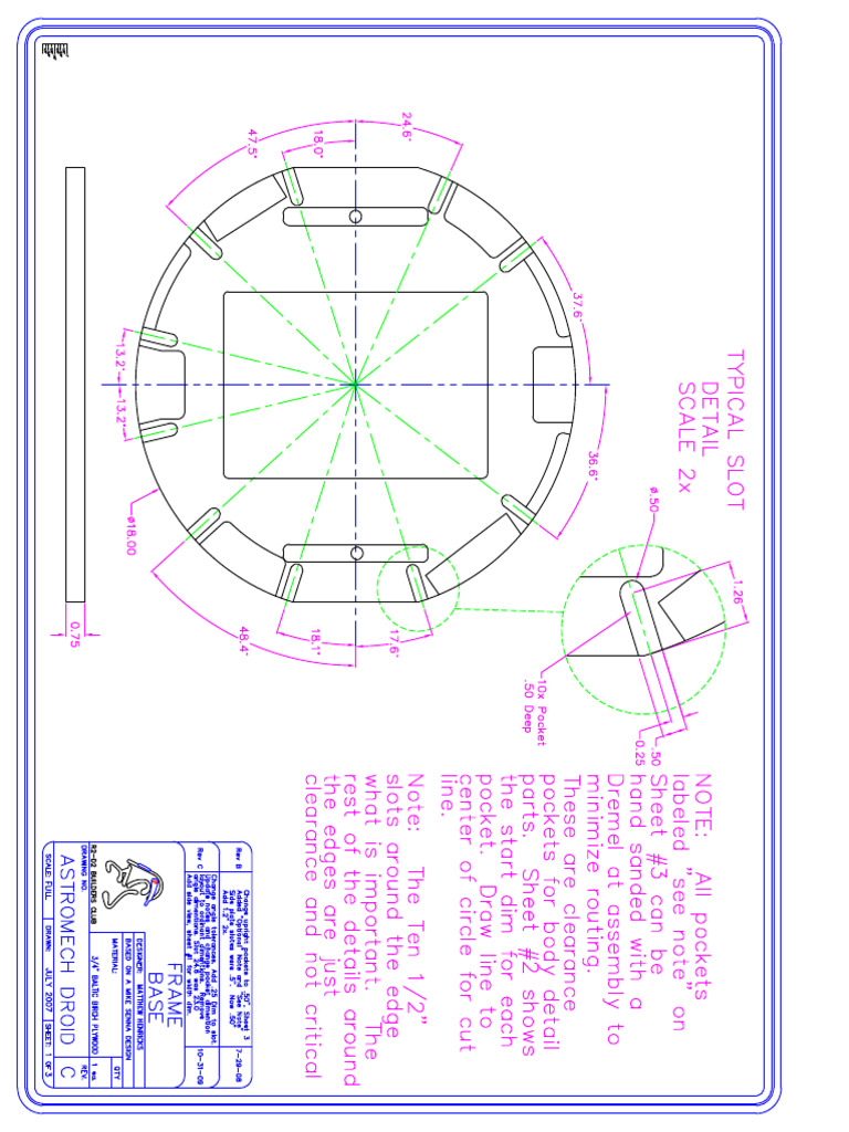 R2D2 Base Sheet 1 Rev C | PDF