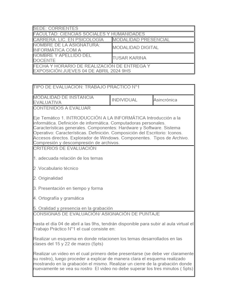 Martin Joulia TP1 Informatica | PDF