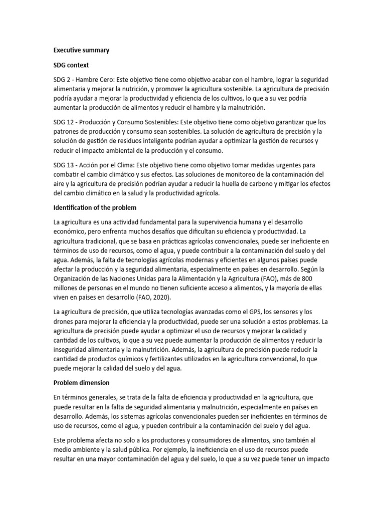 Extempo | PDF | Agricultura | Desnutrición