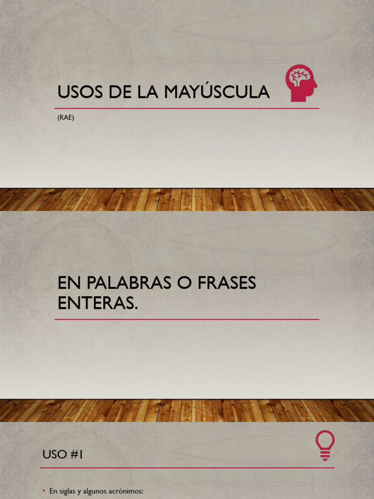 Usos de La Mayúscula | PDF | Caso de carta