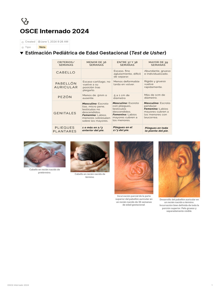 OSCE Internado 2024 | PDF | Vacunas | Especialidades Medicas