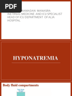 Diagnostic Evaluation of Adults With Hyponatremia | PDF | Diseases And ...