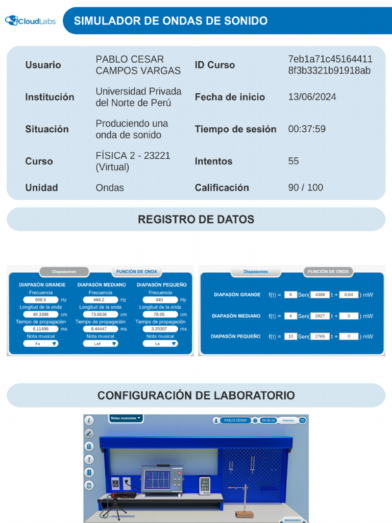 Produciendo Una Onda de Sonido | PDF