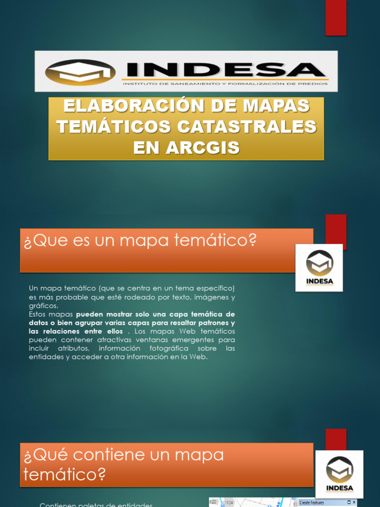 ELABORACIÓN DE MAPAS TEMÁTICOS CATASTRALES EN ARCGIS | PDF