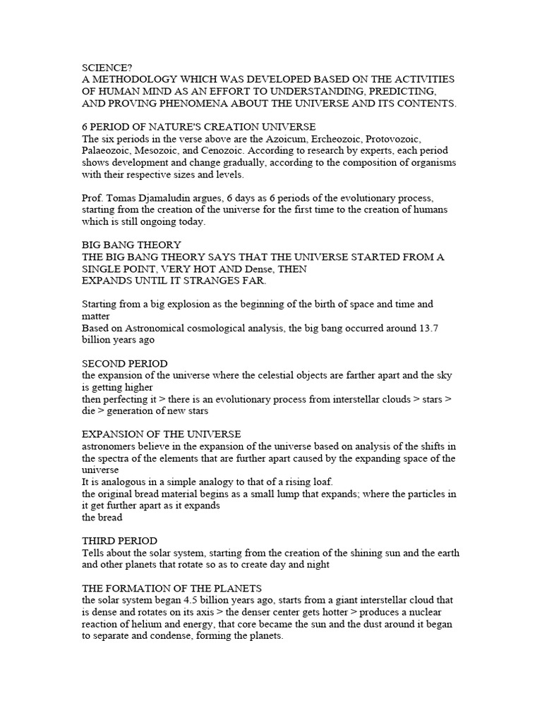 Rangkuman Bing | Download Free PDF | Universe | Earth