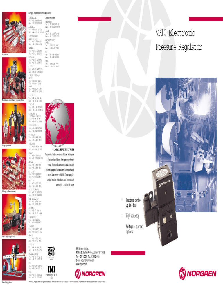 Watson Smith Vp51 20brochure | PDF | Electricity | Equipment