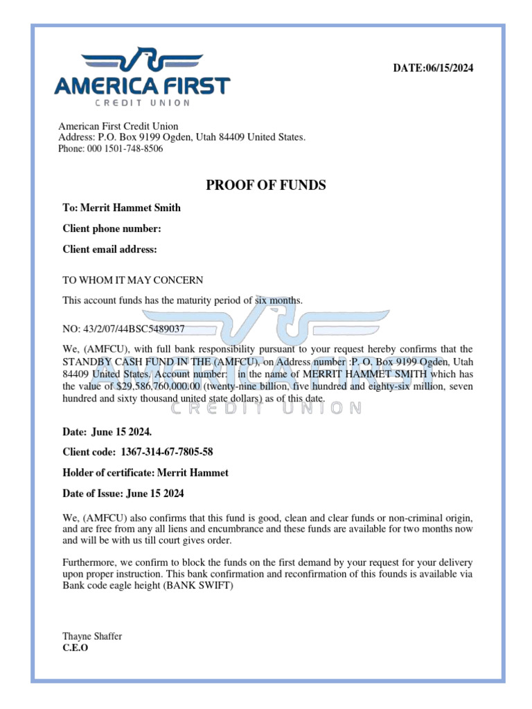 American First Credit Union | PDF