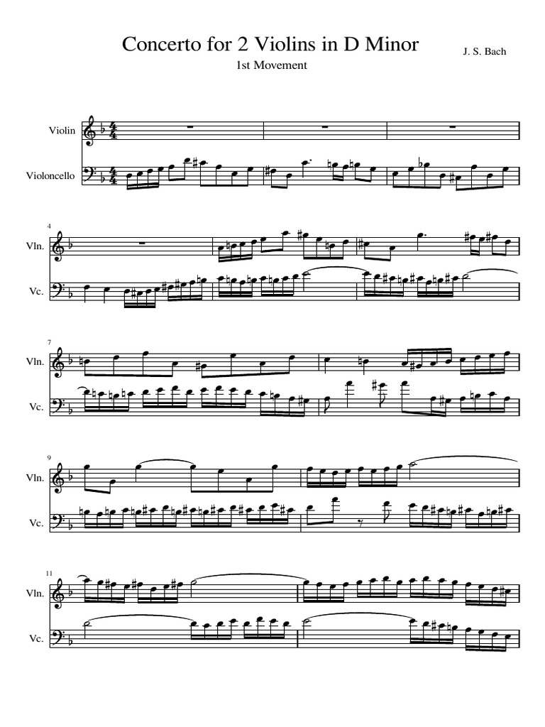 Double | PDF | Classical Compositions | Musical Compositions