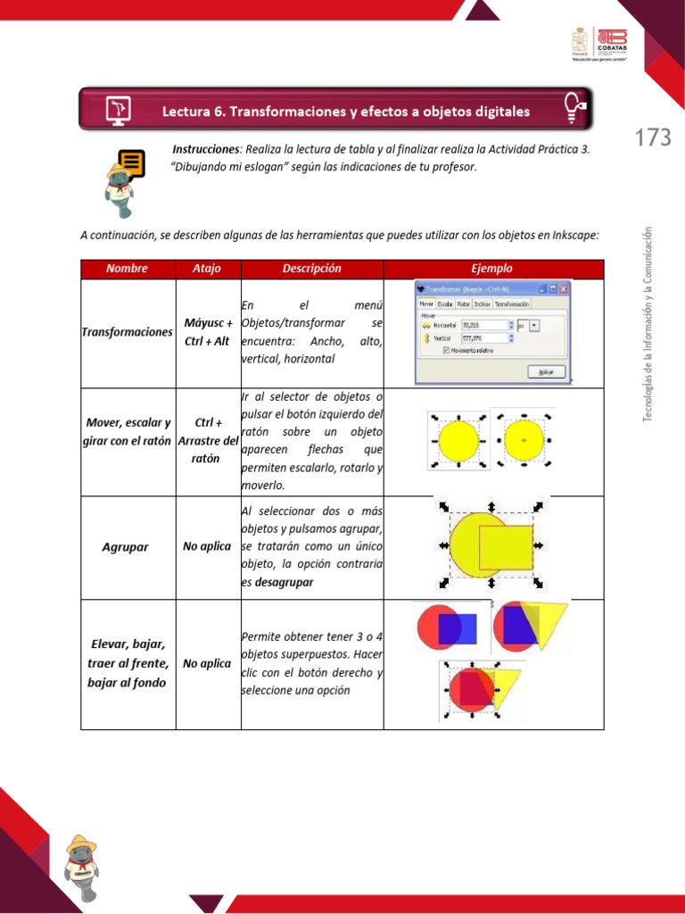 Lectura 6. Transformaciones y Efectos A Objetos Digitales | PDF