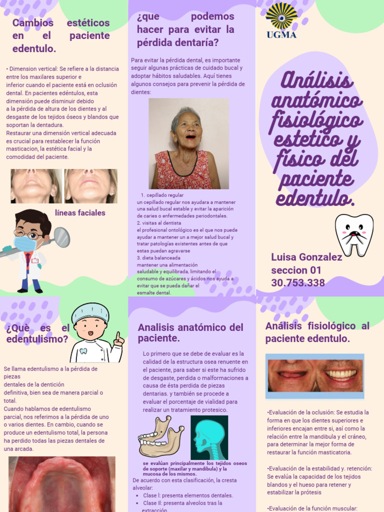 triptico | Descargar gratis PDF | Odontología | Diente