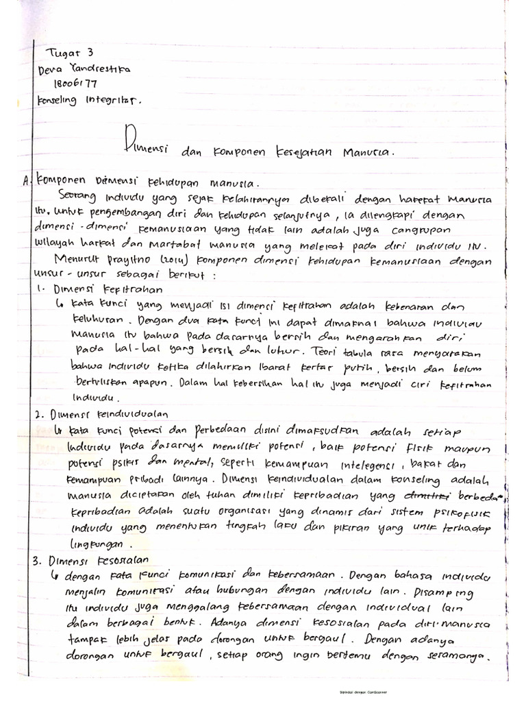 Tugas 3 Deva Yandrestika (18006177) | PDF