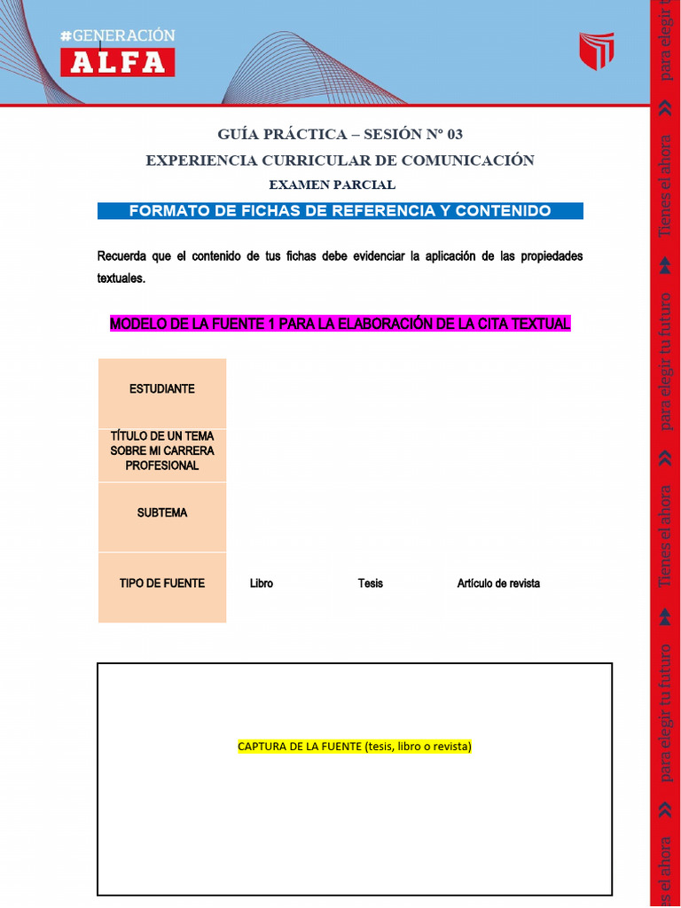 Formato para El Examen Parcial | PDF