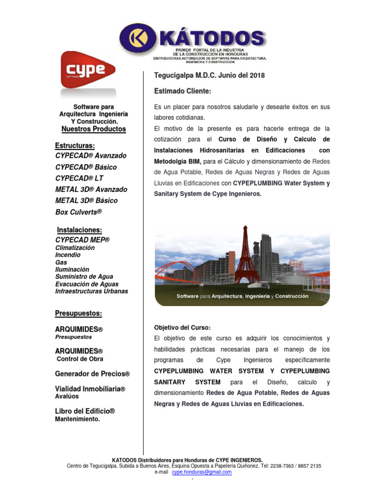 INSTALACIONES HIDROSANITARIAS CON CYPEPLUMBING2 | Descargar gratis PDF | Ingeniería | edificio