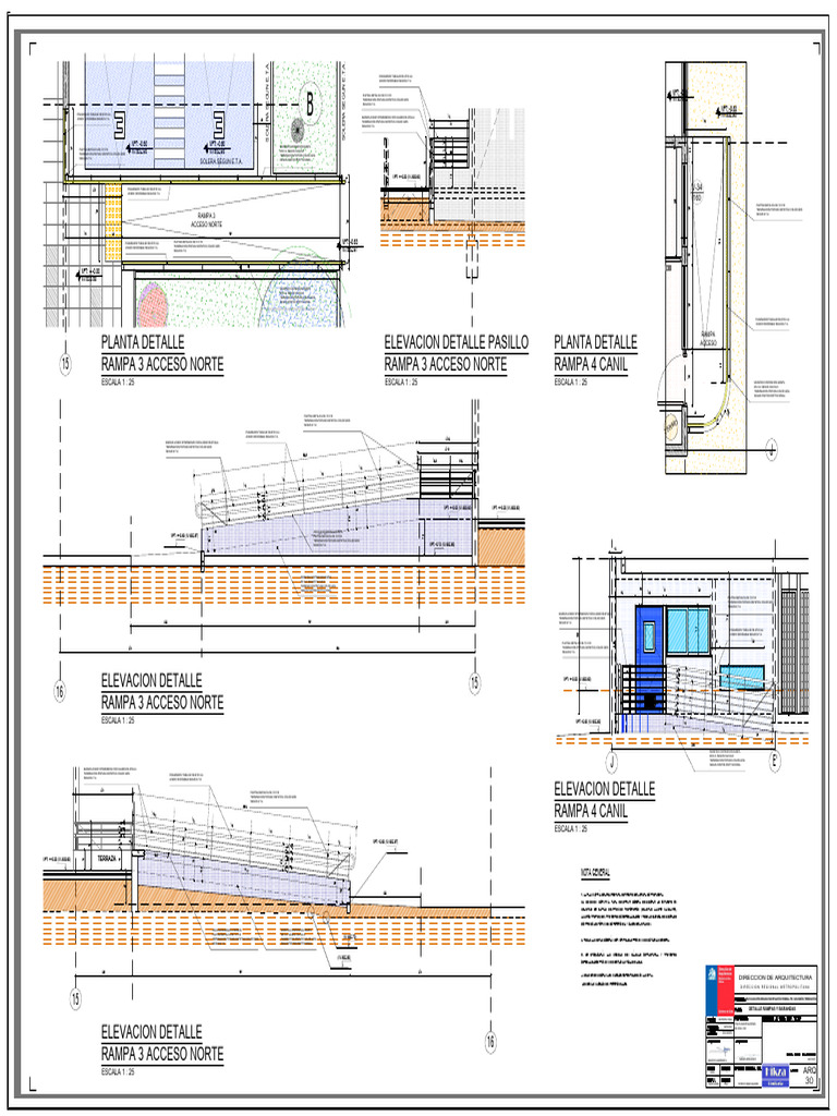 BICRIM SAN RAMON-AR-PL-30-DETALLE PASAMANOS Y RAMPAS | PDF