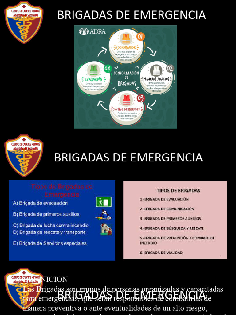 Brigadas de Emergencia | PDF