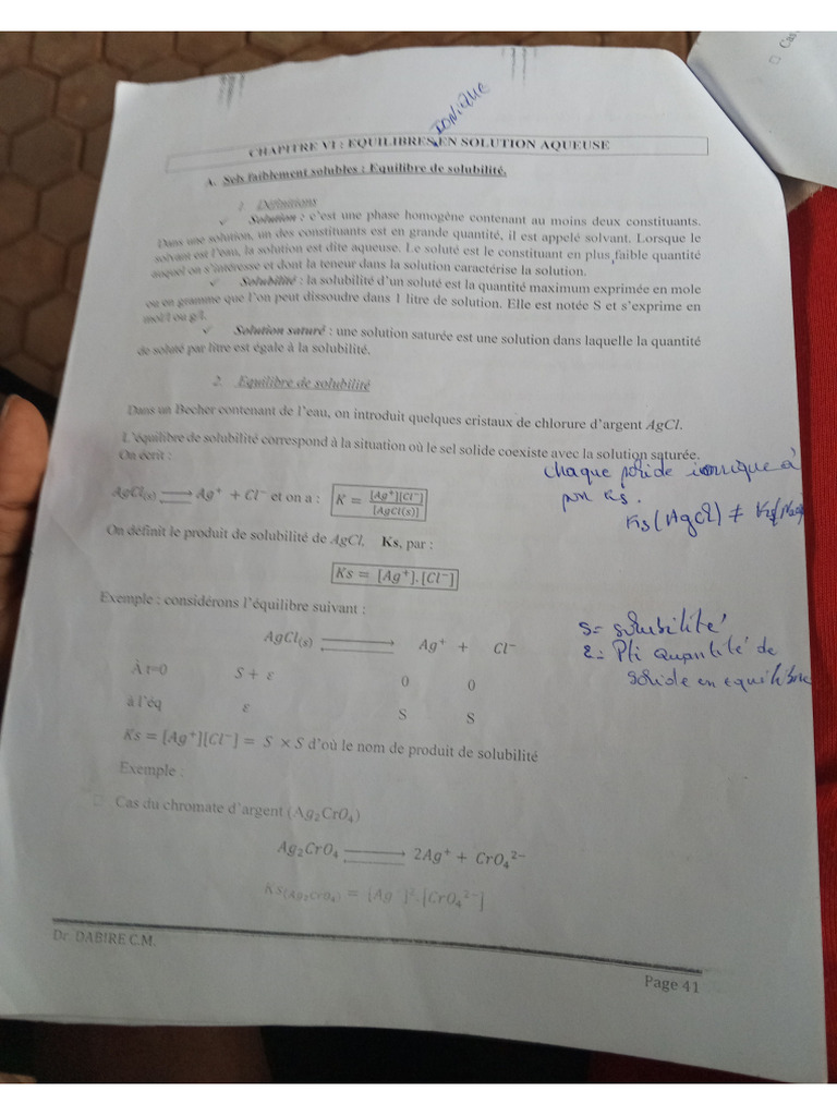 Solution Aqueuse PDF | PDF